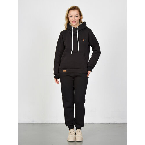 Костюм Jools Fashion женский спортивный зимний, размер 46, черный