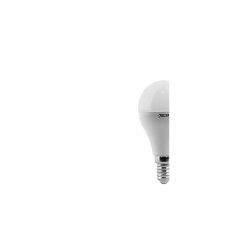 Лампа светодиодная Black 6.5Вт шар 4100К бел. E14 550лм 150-265В, GAUSS 105101207 (1 шт.)