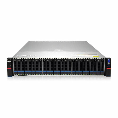 Gooxi Intel dual socket 32 DIMM, extended 25-bay - w/ 2* 800W CRPS modules + 10GbE dual SFP+ ports (Intel 82599ES) SL201-D25RE-G3