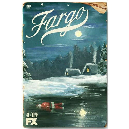 Плакат, постер на бумаге Фарго (Fargo, сериал, с 2014г ). Размер 30 х 42 см