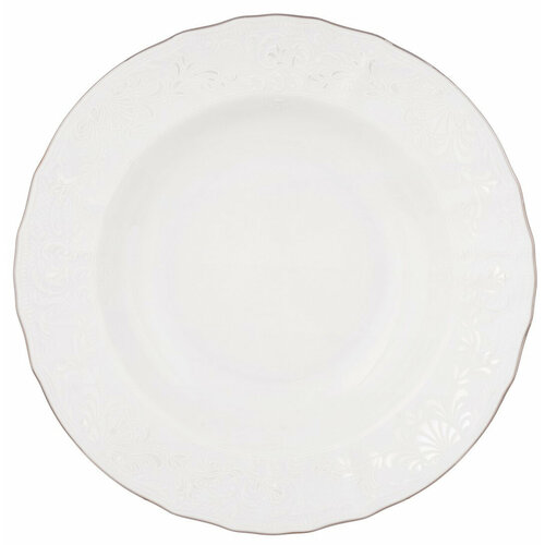 Набор из 6-ти глубоких тарелок Бернадот Платина Bernadotte Размер: 23 см