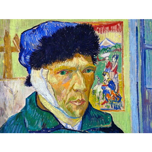 Плакат, постер на бумаге Van Gogh/Ван Гог/искусство/арт/абстракция/творчество. Размер 60 на 84 см