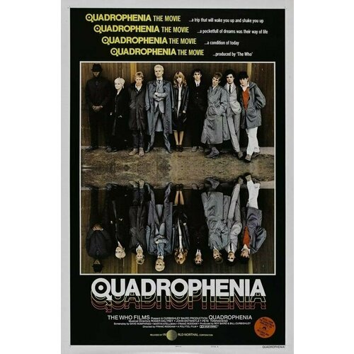 Плакат, постер на бумаге Квадрофения (Quadrophenia), Фрэнк Роддэм. Размер 30 х 42 см