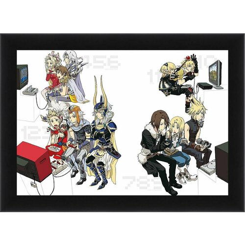 Плакат, постер на бумаге Final Fantasy. Размер 21х30 см