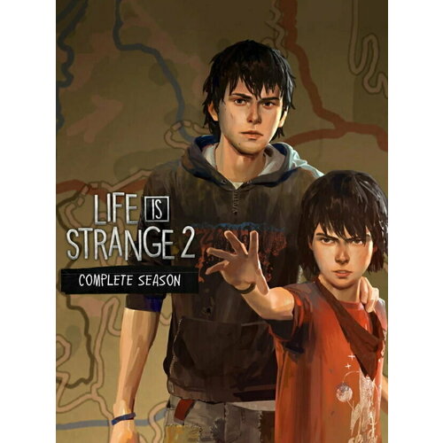 Плакат, постер на холсте Life Is Strange 2-Complete Season/игровые/игра/компьютерные герои персонажи. Размер 30 х 42 см