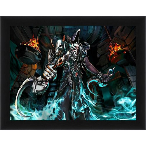 Плакат, постер на бумаге Diablo III: Reaper Of Souls. Размер 60 х 84 см
