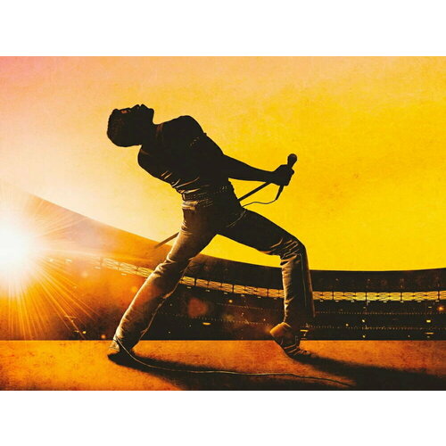 Плакат, постер на холсте Bohemian Rhapsody/Богемская рапсодия/музыкальные/поп исполнитель/артист/поп-звезда/группа. Размер 21 х 30 см