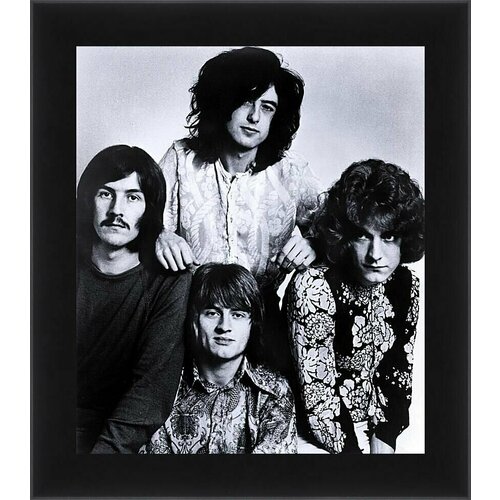 Плакат, постер на бумаге Лед Зеппелин. Led Zeppelin. Размер 21 х 30 см