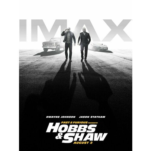 Плакат, постер на холсте Fast and Furious Presents: Hobbs and Shaw, Форсаж: Хоббс и Шоу. Размер 30 х 42 см