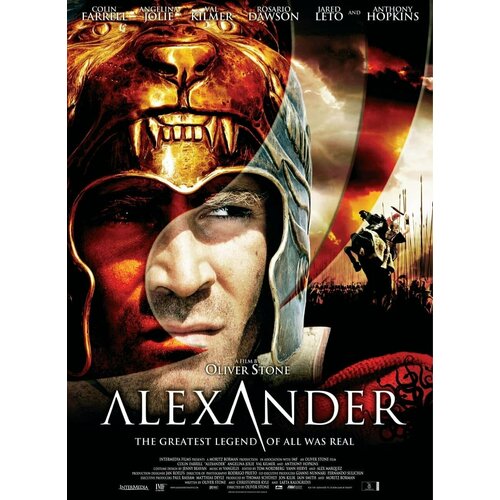 Плакат, постер на холсте Александр (Alexander, 2004г). Размер 42 х 60 см
