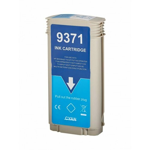 Струйный картридж NV Print C9371A (72) Cyan для HP DesignJet T610, T770, T790, T1100, T1120, T1200