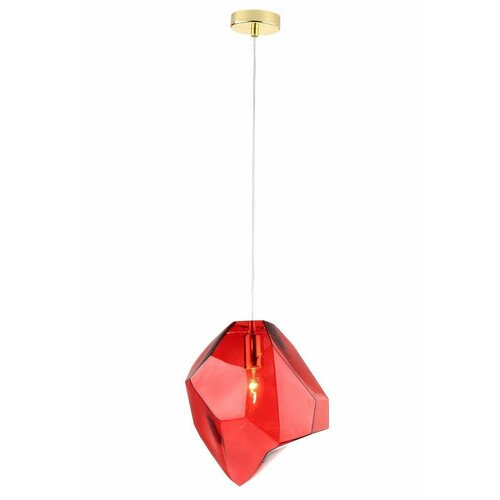 Светильник подвесной Crystal Lux NUESTRO SP1 GOLD/RED