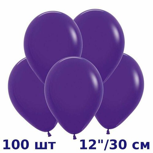 Воздушный шар (100шт, 30см) Фиолетовый, Пастель / Violet, SEMPERTEX S.A, Колумбия