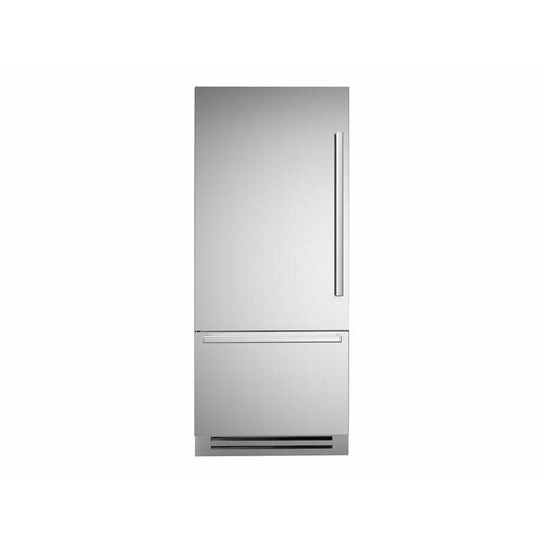 REF905BBLXTT Встраиваемый холодильник/морозильник Bertazzoni со стальными фасадами, петли слева, шириной 90 см Нержавеющая сталь
