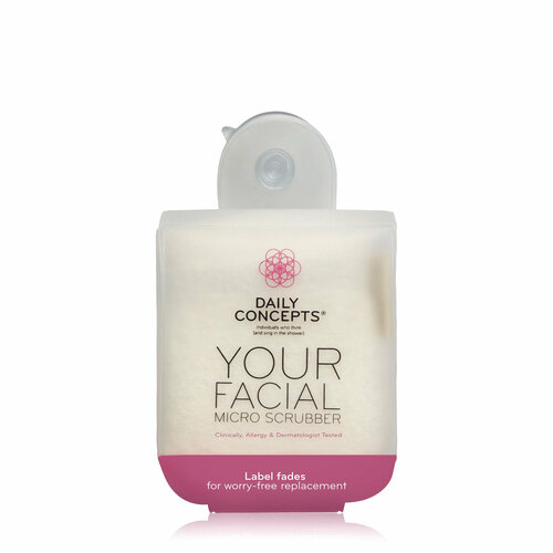 Daily Concepts Мочалка для лица Daily Facial Micro Scrubber 1 шт