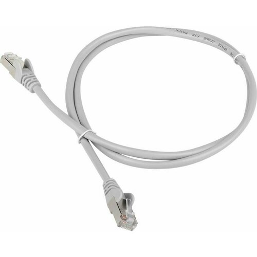 Патч-корд Lanmaster FTP TWT-45-45-1.0/S6-GY вилка RJ-45-вилка RJ-45 кат.6 1м серый ПВХ (уп:1шт)