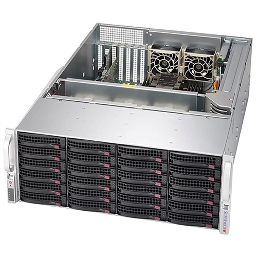 Серверная платформа Supermicro SuperStorage 4U Server 640P-E1CR24L noCPU(2)3rd Gen Xeon Scalable (SSG-640P-E1CR24L)