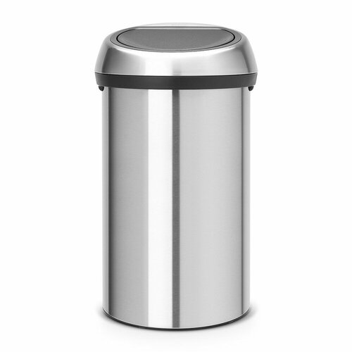 Мусорный бак Brabantia Touch Bin, 60л, матовая сталь 484506
