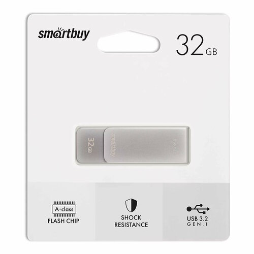 Память USB Flash Smart Buy USB 3.0 32GB M1 Metal Apricot (USB 3.0/3.2 Gen.1) (SB032GM1A)
