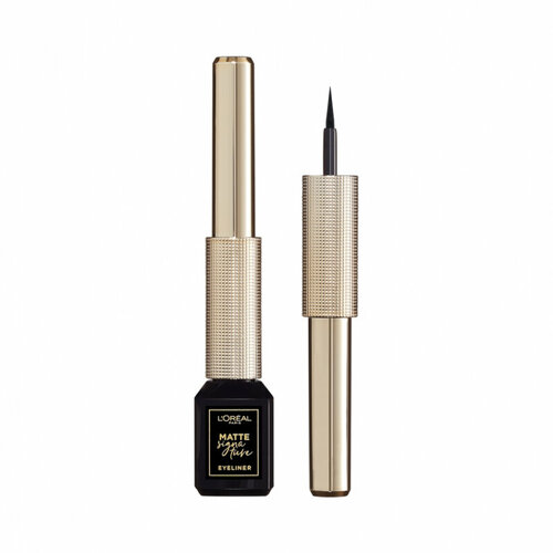 Подводка для век L'oreal Paris Matte Signature, тон черный графитовый