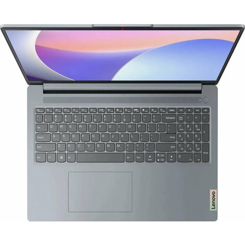 Ноутбук 15.6" Lenovo IdeaPad Slim 3, AMD Ryzen 5 7520U (2.8ГГц), RAM 16 ГБ, SSD 2000 ГБ, AMD Radeon 610M, Win11 Pro серый, Русско-английская раскладка