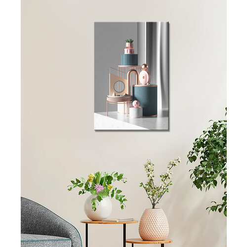 Картина/Картина на холсте для интерьера/Картина на стену/Картина для кухни/ - 3D иллюстрация (38) 50х70