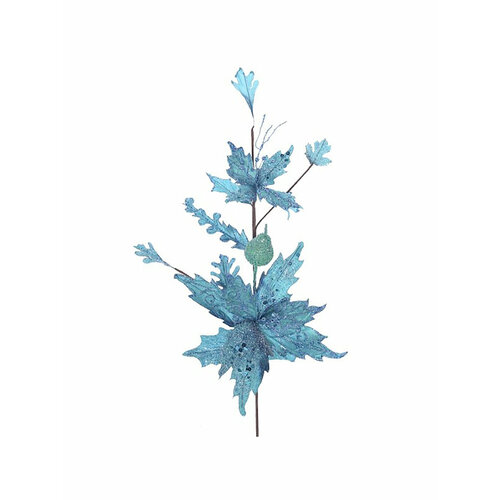 Искусственный цветок Пуансеттия 70 см