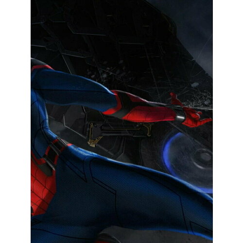 Плакат, постер на бумаге Spider Man (Модульные постеры)-2/Человек Паук/комиксы/мультфильмы. Размер 60 х 84 см