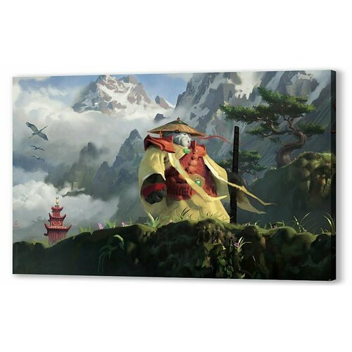 Плакат, постер на бумаге World Of Warcraft: Mists Of Pandaria. Размер 30 х 42 см