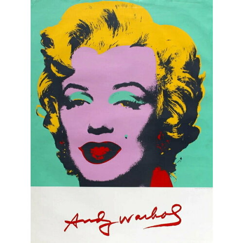 Плакат, постер на холсте Andy Warhol/Энди Уорхол-Мэрилин Монро/искусство/арт/абстракция/творчество. Размер 21 х 30 см