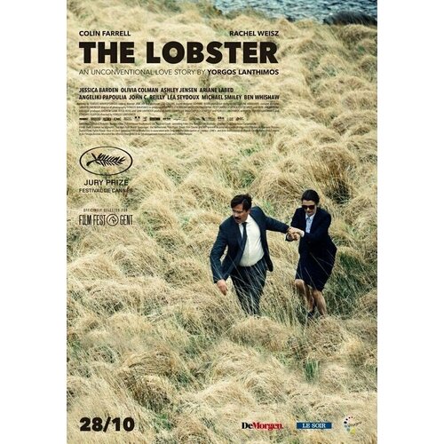 Плакат, постер на бумаге Лобстер (The Lobster), Йоргос Лантимос. Размер 30 х 42 см