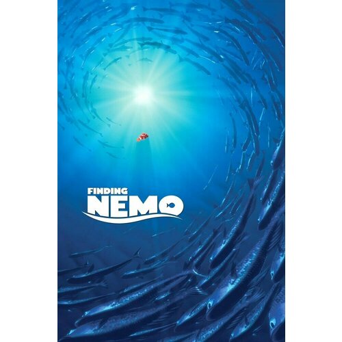 Плакат, постер на холсте В поисках Немо (Finding Nemo) Эндрю Стэнтон, Ли Анкрич. Размер 21 х 30 см