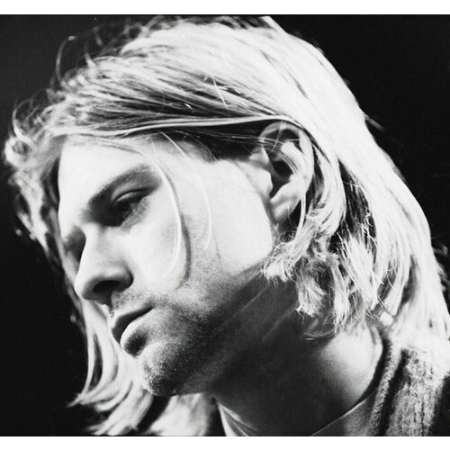 Плакат, постер на бумаге Nirvana-Kurt Cobain/Нирвана-Курт Кобейн. Размер 21 х 30 см