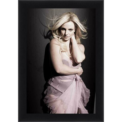 Плакат, постер на холсте Бритни Спирс-70. Размер 60х84 см