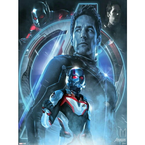 Плакат, постер на холсте Avengers: Endgame Collection /Мстители: Финал/Человек муравей/искусство/арт/абстракция/творчество. Размер 30 на 42 см