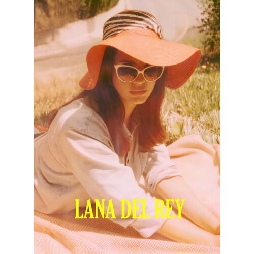 Плакат, постер на бумаге Lana Del Rey/Лана Дель Рей/музыкальные/поп исполнитель/артист/поп-звезда/группа. Размер 21 х 30 см