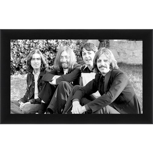 Плакат, постер на бумаге The Beatles-Битлз. Размер 30 х 42 см