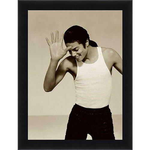 Плакат, постер на холсте Майкл Джексон. Размер 60х84 см
