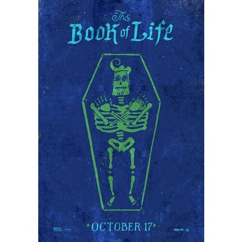 Плакат, постер на бумаге Книга жизни (The Book Of Life), Хорхе Р. Гутьеррес. Размер 42 х 60 см