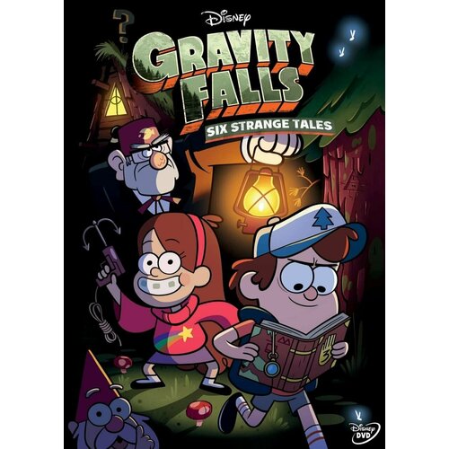 Плакат, постер на холсте Гравити Фолз (Gravity Falls, 2012-2016г). Размер 21 х 30 см