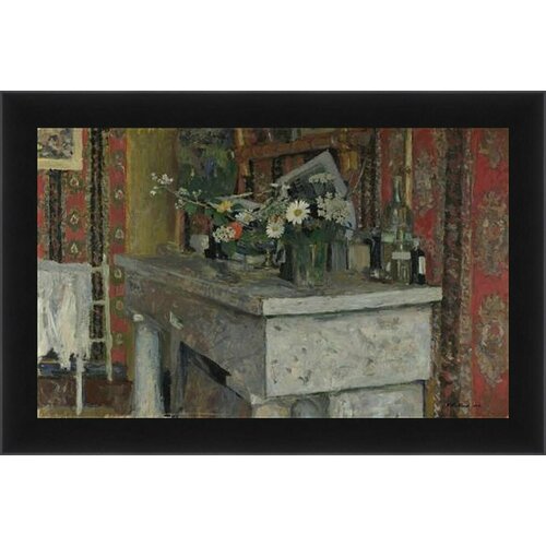 Плакат, постер на холсте The Mantelpiece (La Cheminee) Эдуар Вюйар. Размер 42 х 60 см