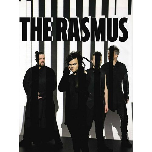 Плакат, постер на холсте The Rasmus/Расмус. Размер 42 х 60 см