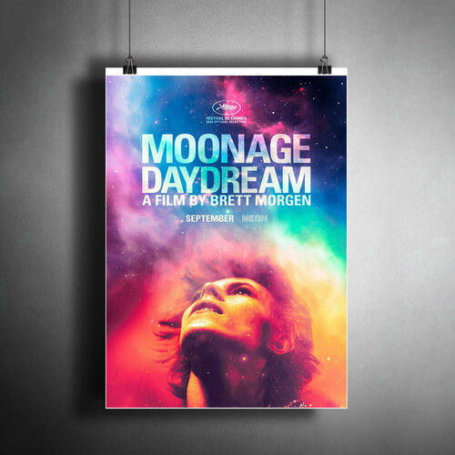 Постер для интерьера: Лунная мечта (Д. Боуи)/A3 (297x420 мм)