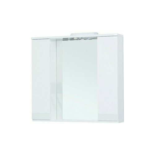 Зеркальный шкаф Sanstar Вита 100 2/дв, белый
