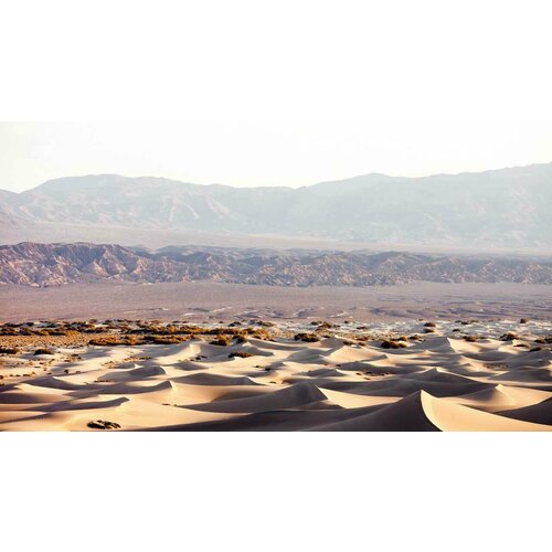 Картина на холсте 60x110 Альянс Лес "Горы пустыня" на подрамнике / интерьер/ декор