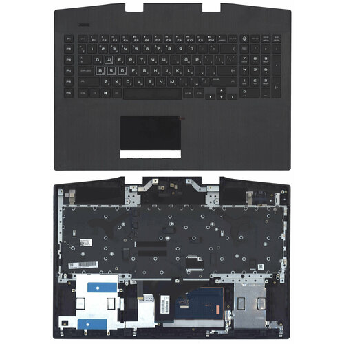 Клавиатура OEM для ноутбука HP Omen 17-CB топкейс (4.5x3.0)