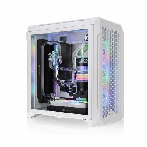 Корпус Thermaltake CTE C700 Air белый без БП ATX 3x140mm 2xUSB3.0 audio bott PSU