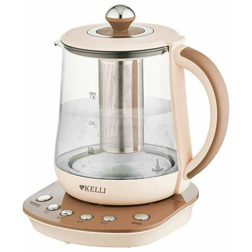 Чайник электрический Kelli KL-1377 кофейный
