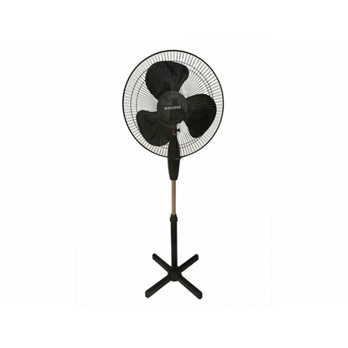 Напольный вентилятор Bonaffini ELF-0008 диаметр 40 см, 40 Вт, цвет черный/черный