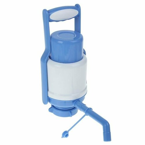 Помпа для воды LESOTO Universal, механическая, под бутыль от 11 до 19 л, голубая (комплект из 2 шт)